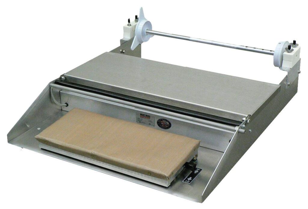 HEAT SEAL 625-A MINI TABLE TOP WRAPPER 115V, 26″L X 15″W X 5″H WT:8LB ...