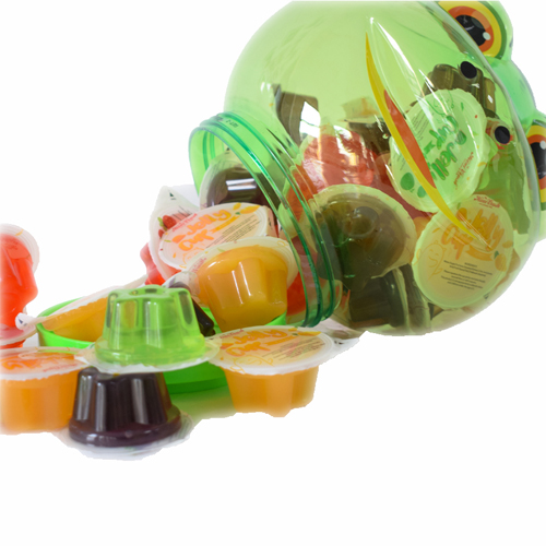 ASSORTED FRUIT JELLY FROG JAR 6/CS WT:20LB | GL International