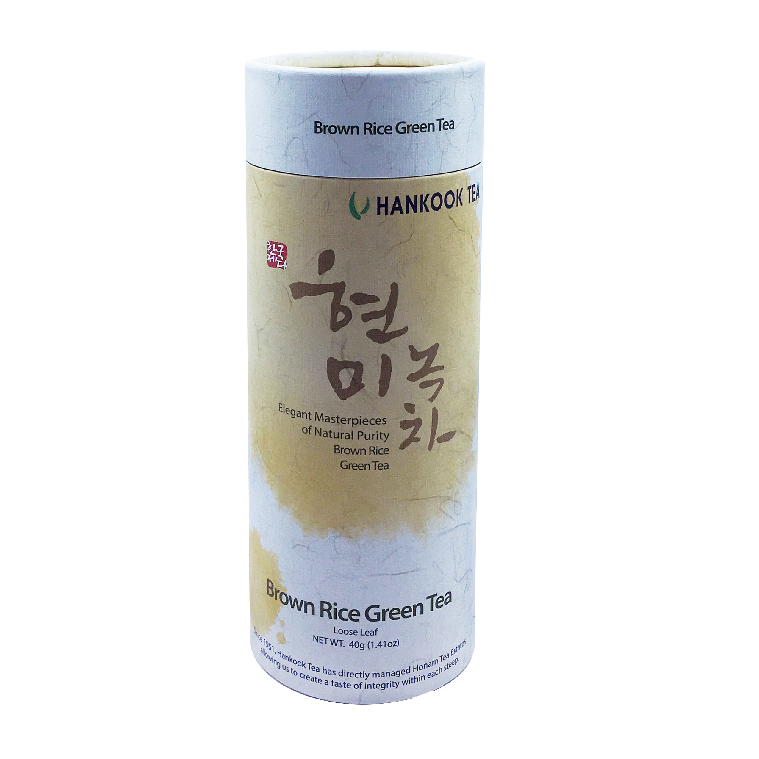 HANKOOK TEA BROWN RICE GREEN TEA 40G LOOSE TEA/BOX WT: 3.4 OZ | GL ...